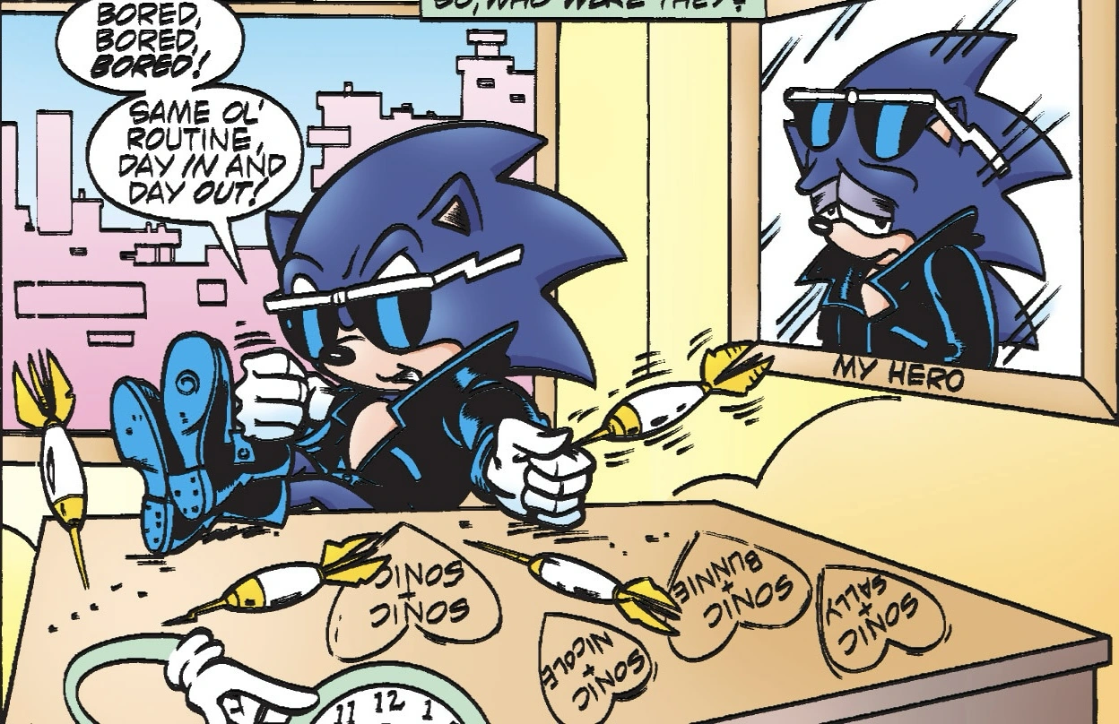 Hey did you guys know Scourge was into Sonic? (Totally not clickbait I ...