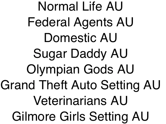 “Au generator” “sugardaddy au” | Fandom