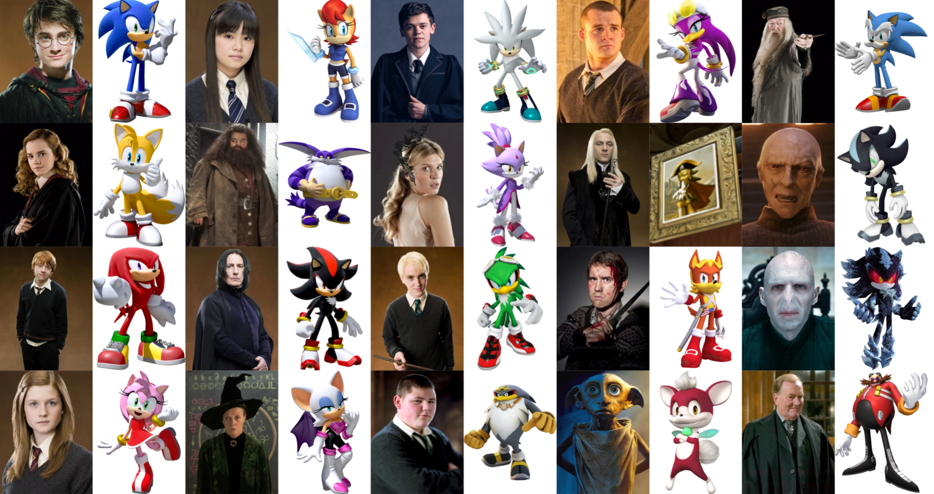 Harry Potter Characters as Sonic Characters | Fandom