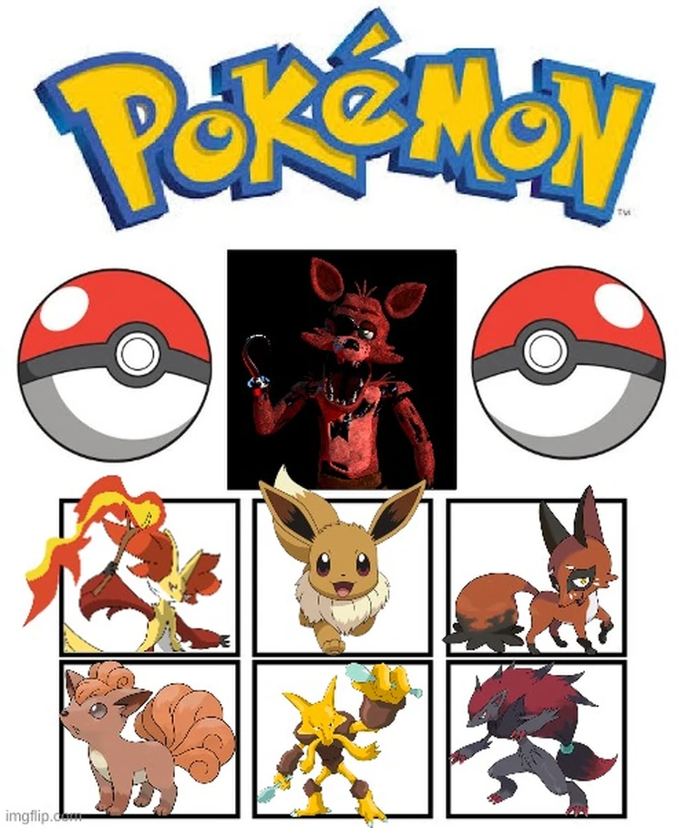 Foxy's Pokémon team | Fandom