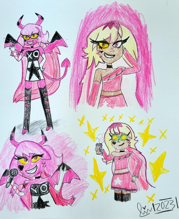 I drew Verosika Mayday for the first time!💖💖💖 | Fandom