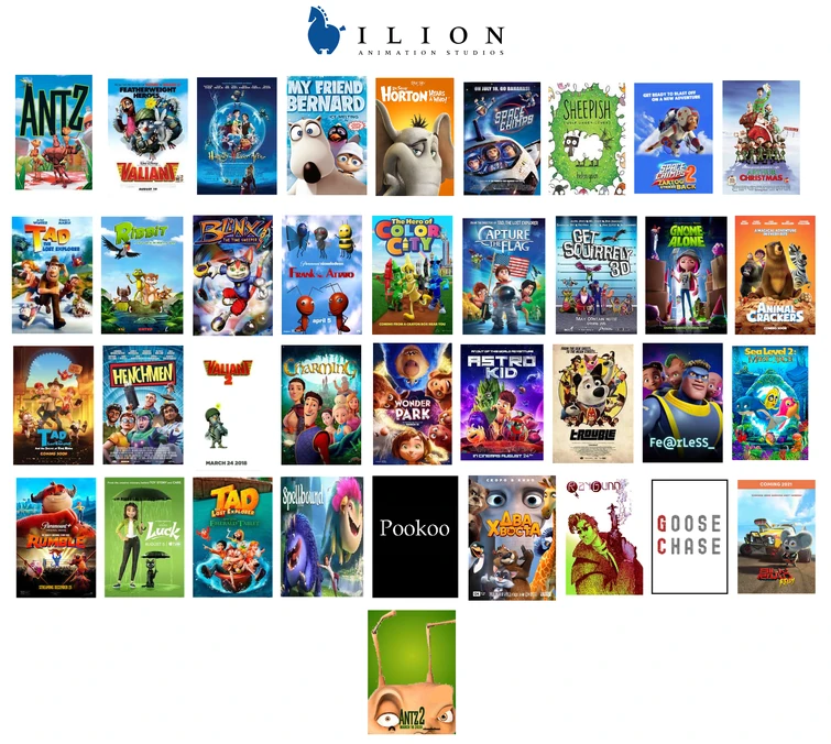 List of Ilion Animation Studios films | Fandom