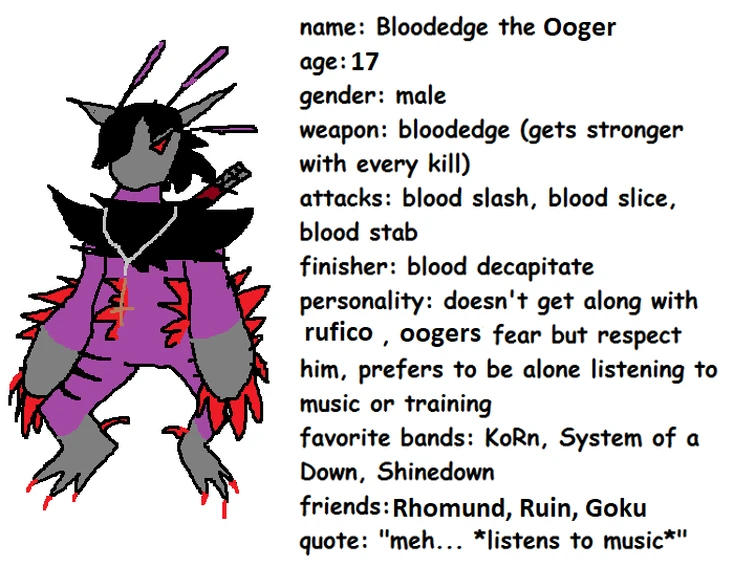 Bloodedge the Ooger | Fandom