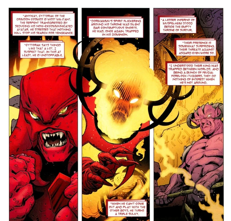 Looks like Cyttorak is more powerful than Dormammu and Mephisto | Fandom