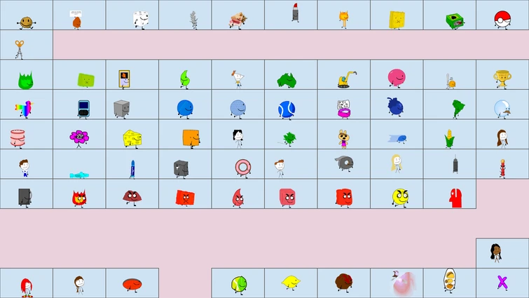 BFDI Recommended Characters VV 20 (VTE) | Fandom