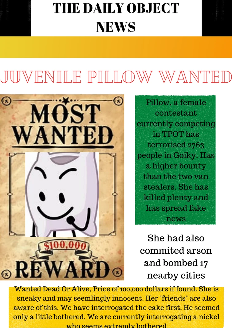 Give me something newsworthy | Fandom