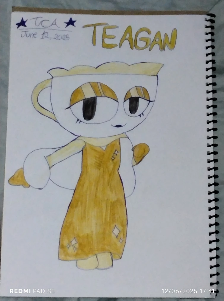 Teagan in my art style! | Fandom