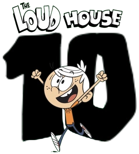 Here are the logos I made to celebrate the 10th anniversary of The Loud ...