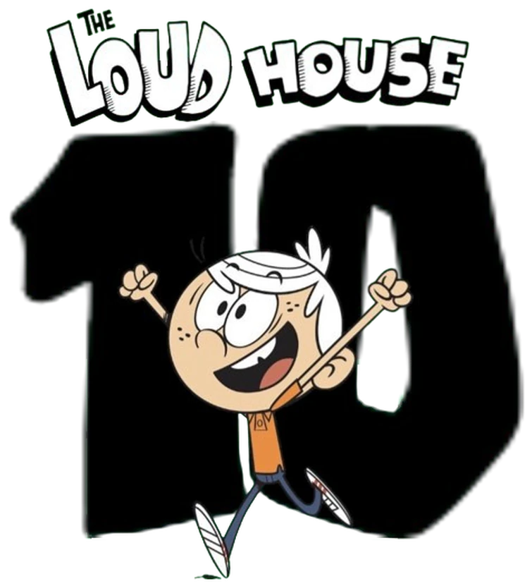 Here are the logos I made to celebrate the 10th anniversary of The Loud ...