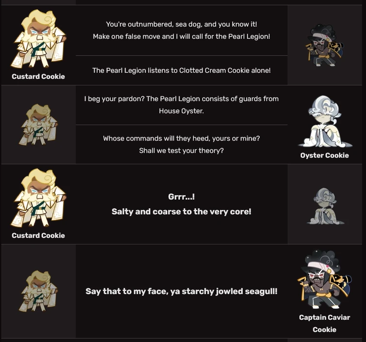 Give me some reasons why custard cookie is bad | Fandom