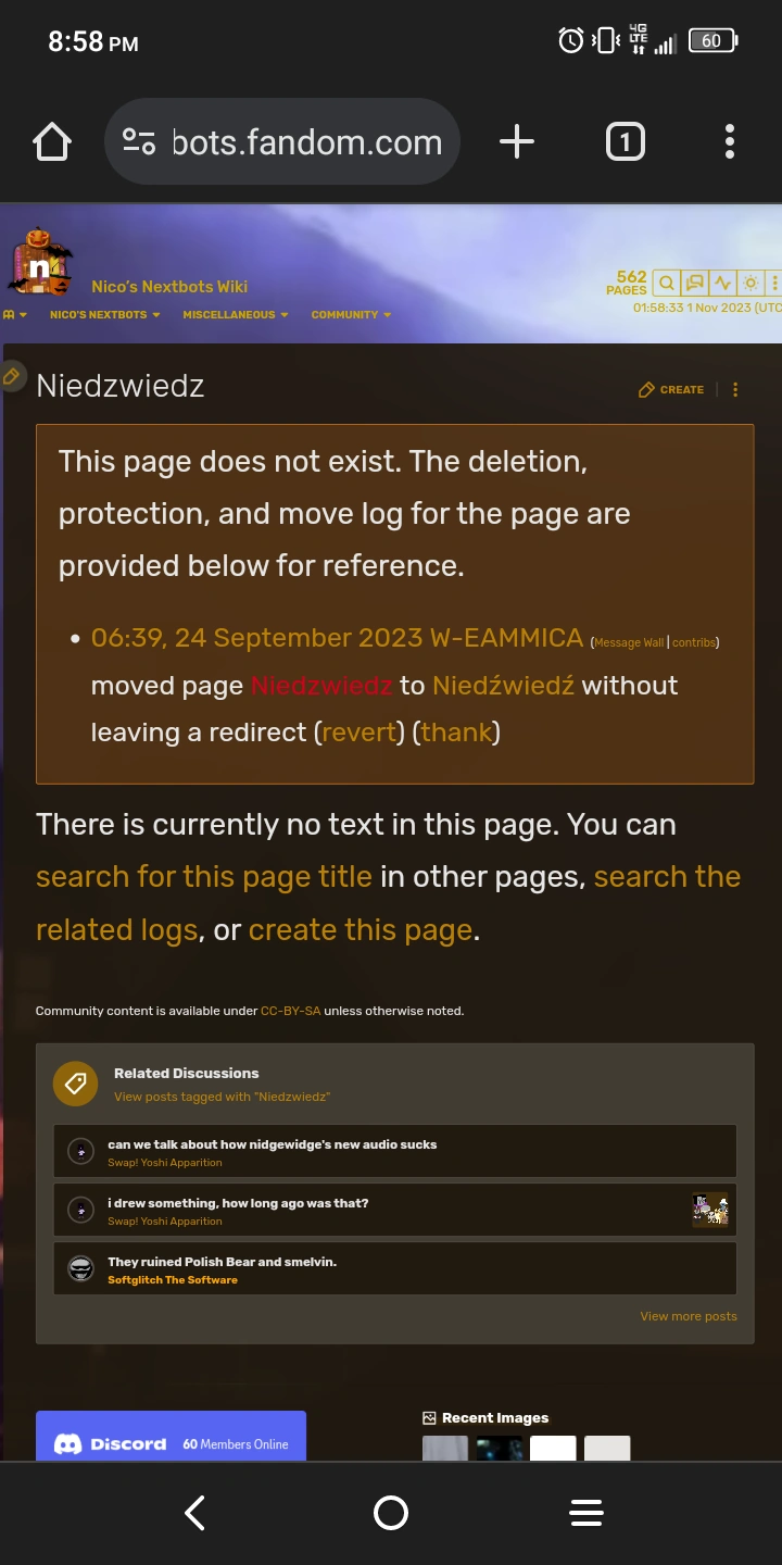 Where's the page | Fandom