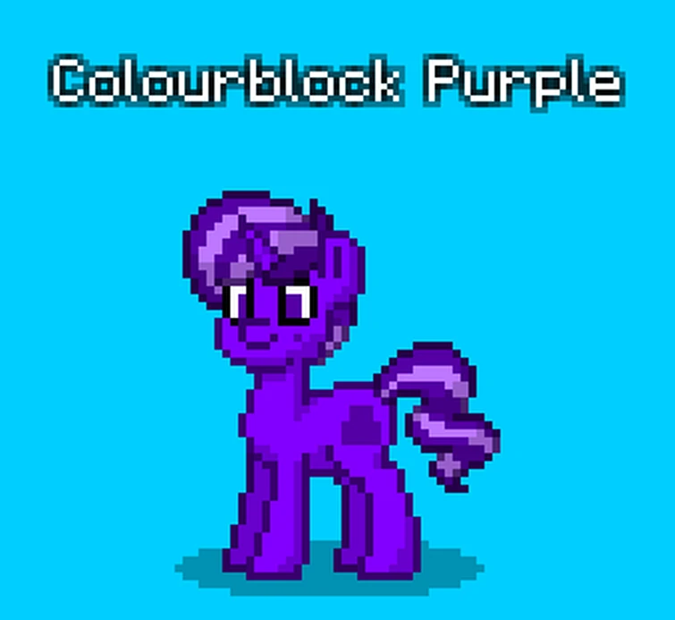 Colourblocks in Pony Town (Part 1) | Fandom