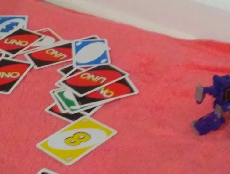 "Aw yeah, my tower of Uno cards!" :D | Fandom