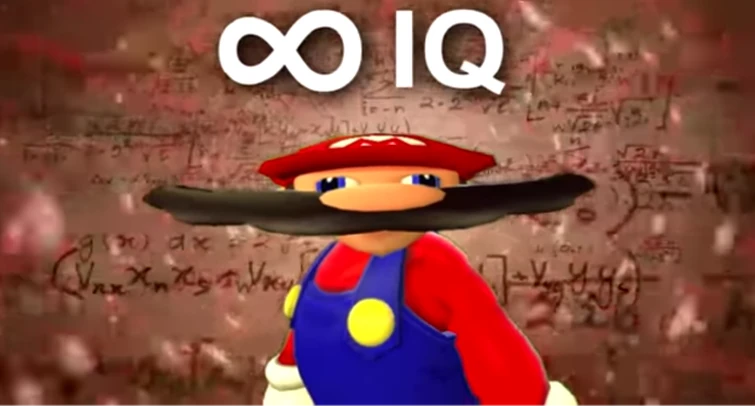 Mario's iq is | Fandom