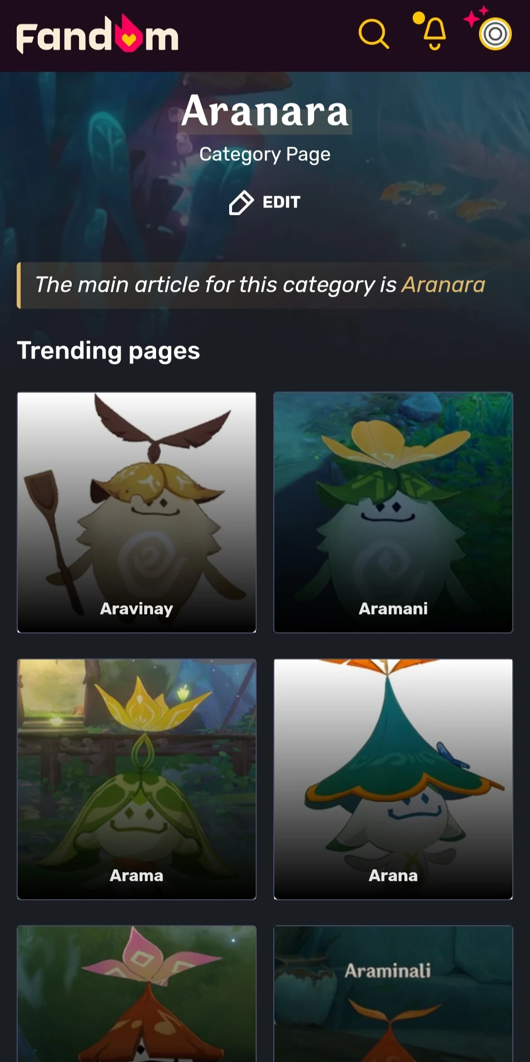 Single handedly made Aravinay the Aranara with the most page visits ...