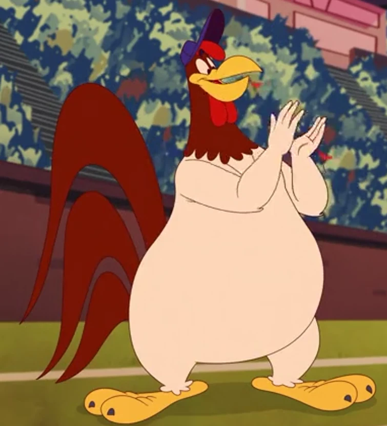 Come up with a rant Foghorn Leghorn would say if they met your favorite ...