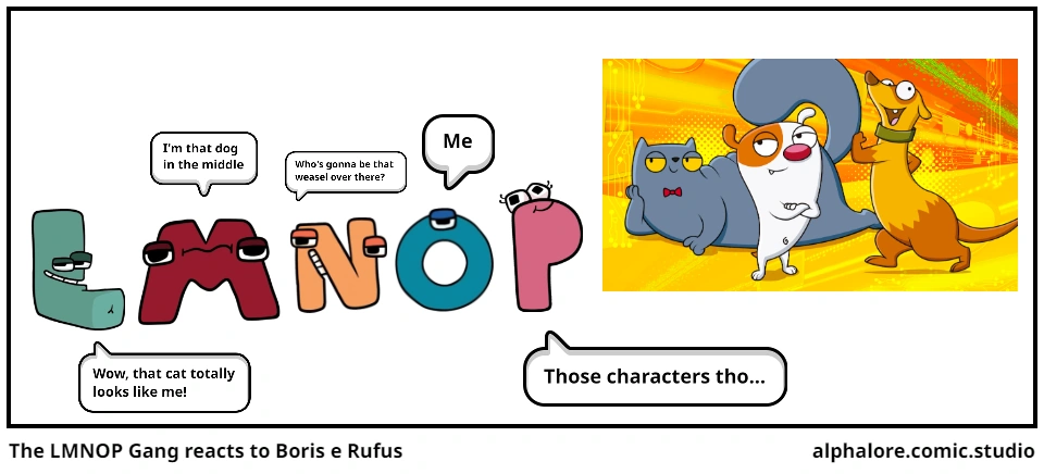 The LMNOP Gang reacts to Boris e Rufus! | Fandom