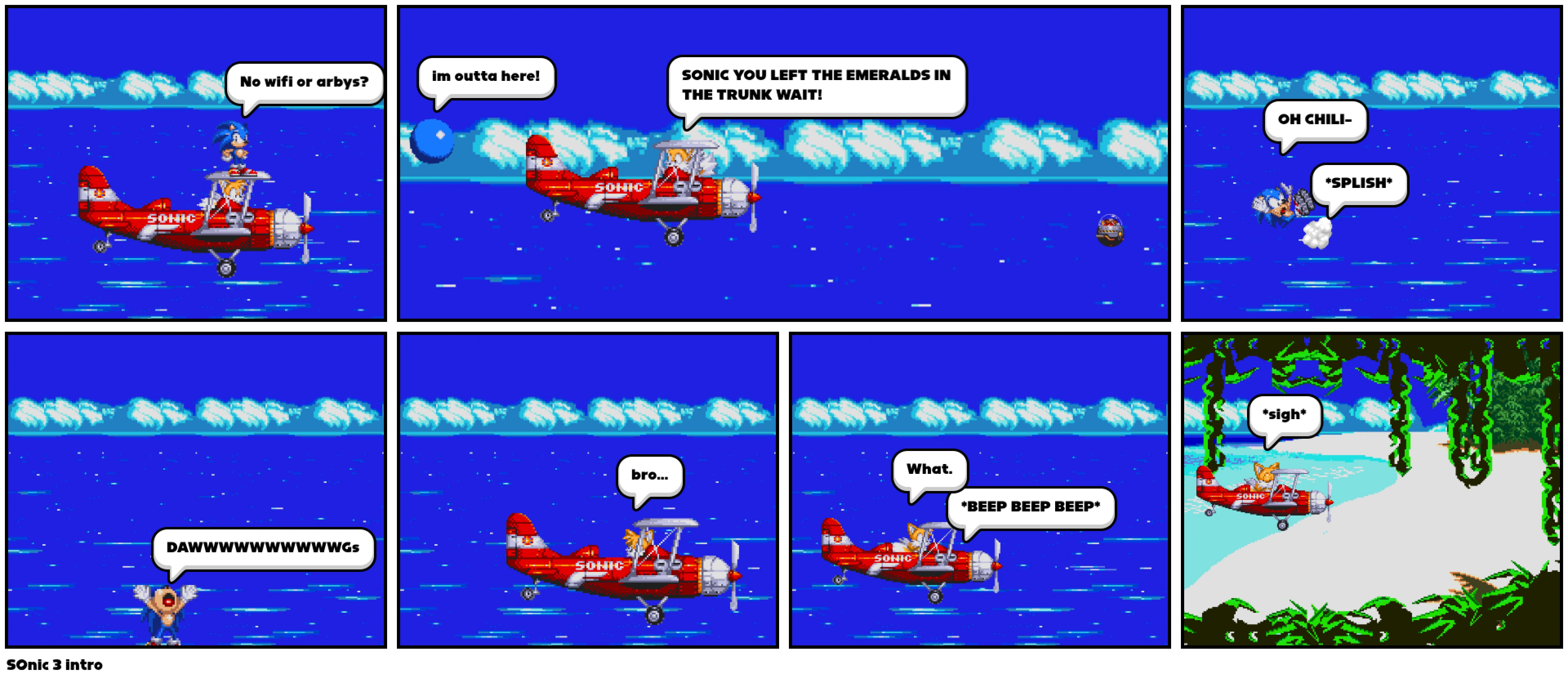 MY very first sonic comic! | Fandom