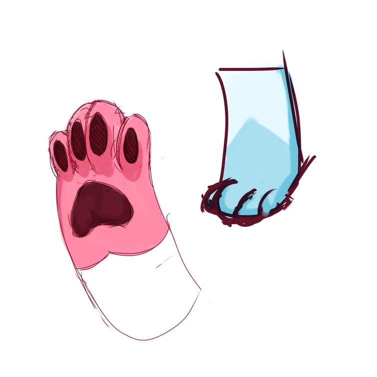 Eeveelution paws art | Fandom