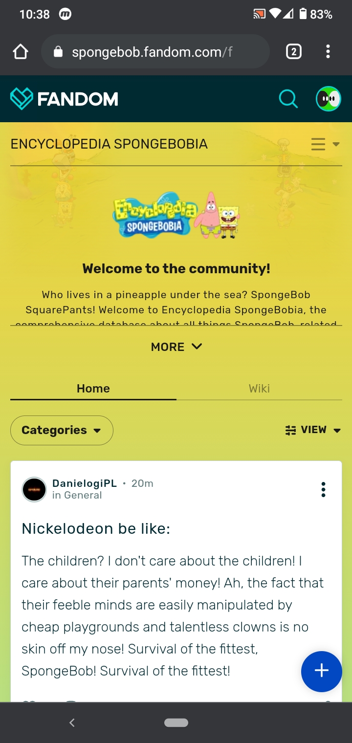 I still have the old Fandom logo | Fandom