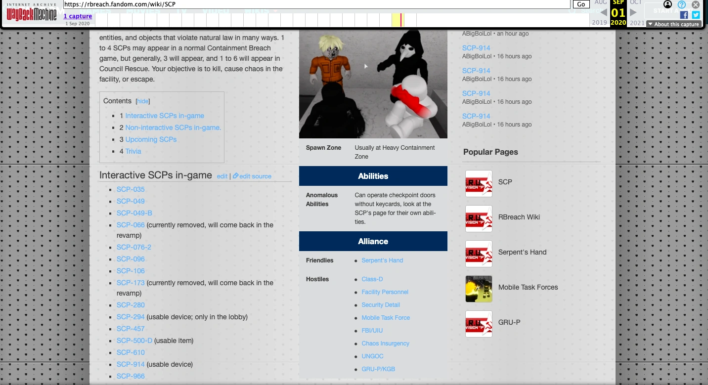 wayback machine is cool | Fandom