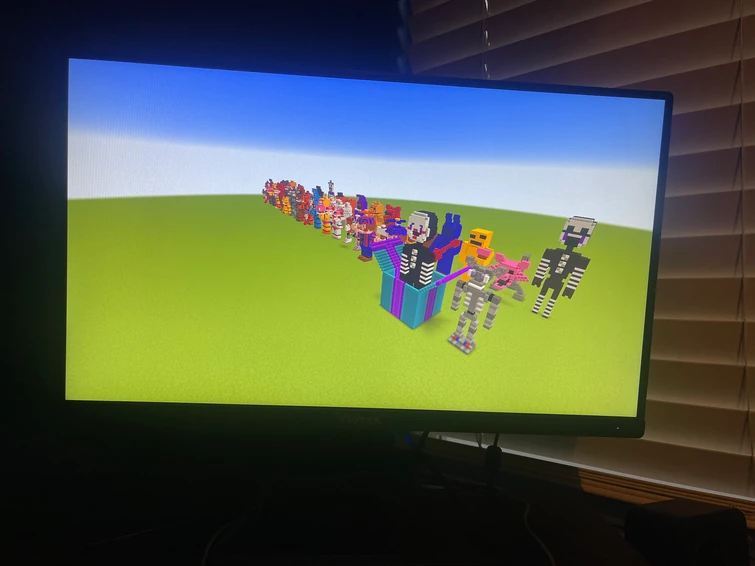 Fnaf Minecraft statistics | Fandom