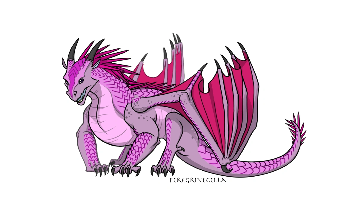I just finished a pink IceWing | Fandom