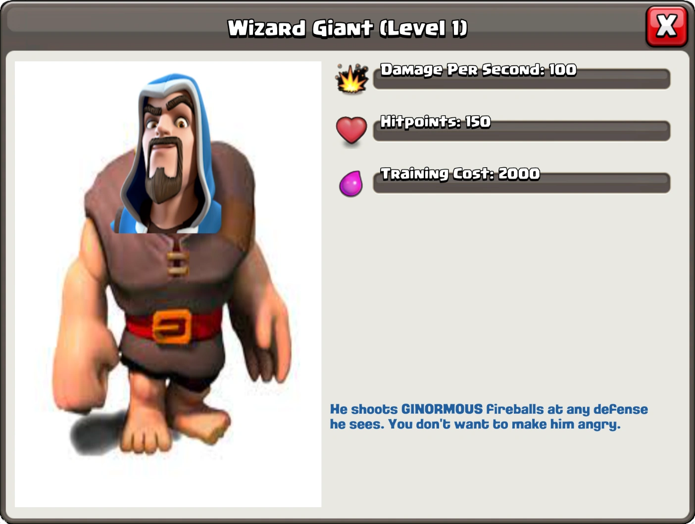 New troop idea: 'Wizard Giant' | Fandom