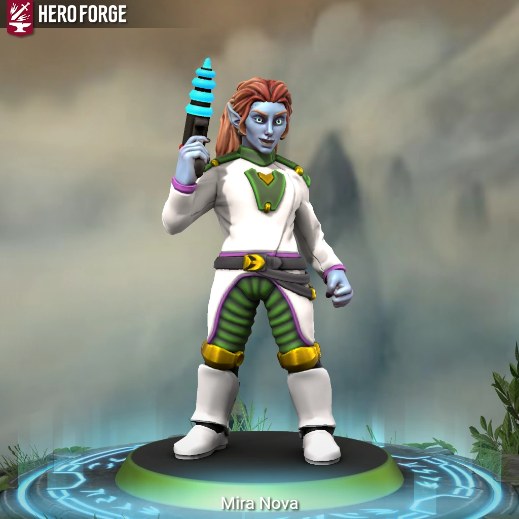 Mira Nova on Heroforge! | Fandom