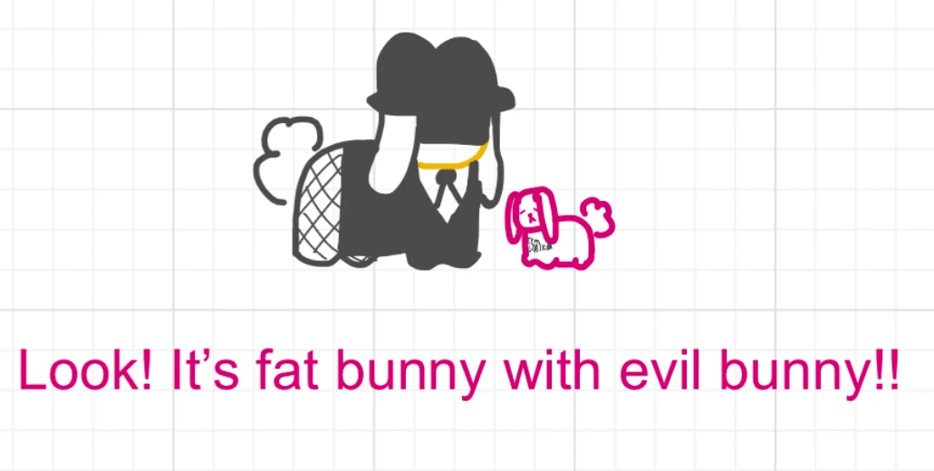 Fat bnuy and evil bnuy | Fandom