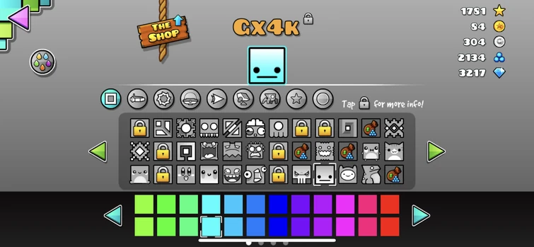 Day 9 of the GD Wiki picking my icon set: Colors and Glow (Final Day ...
