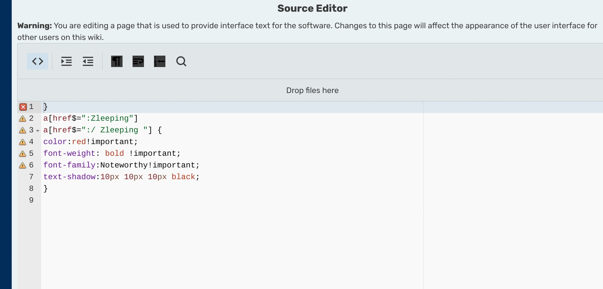 whats wrong with this coding? | Fandom