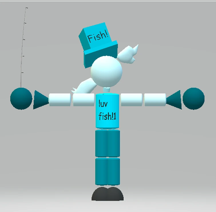 give the fish guy a face, if theres multiple people, well- ill do a funny poll | Fandom