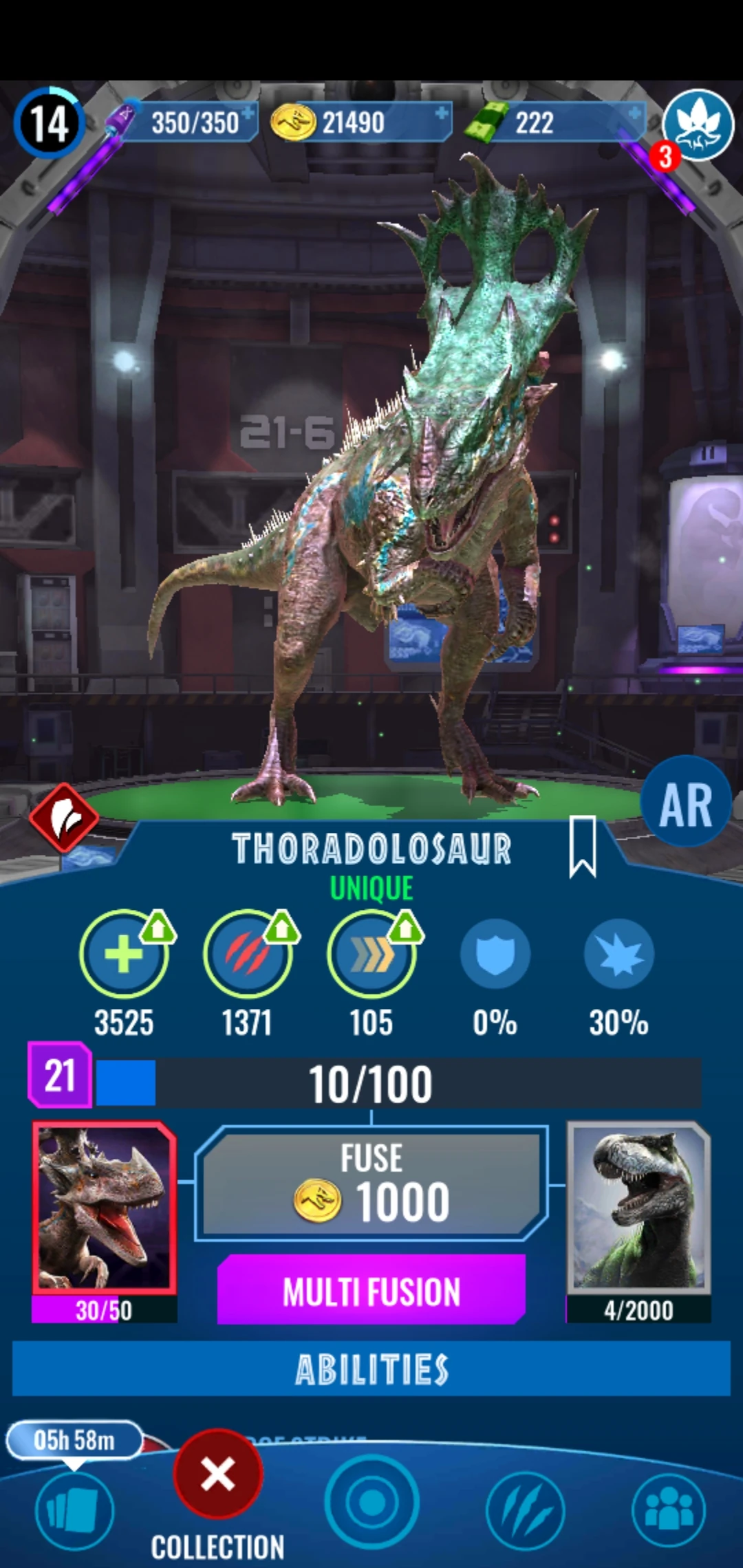 Finally it happened! My first unique in Jurassic World Alive! | Fandom