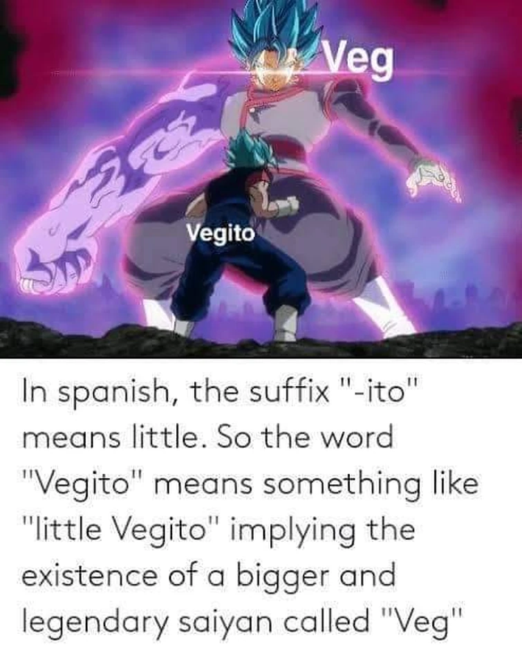 100% accurate and totally true Vegito fact | Fandom