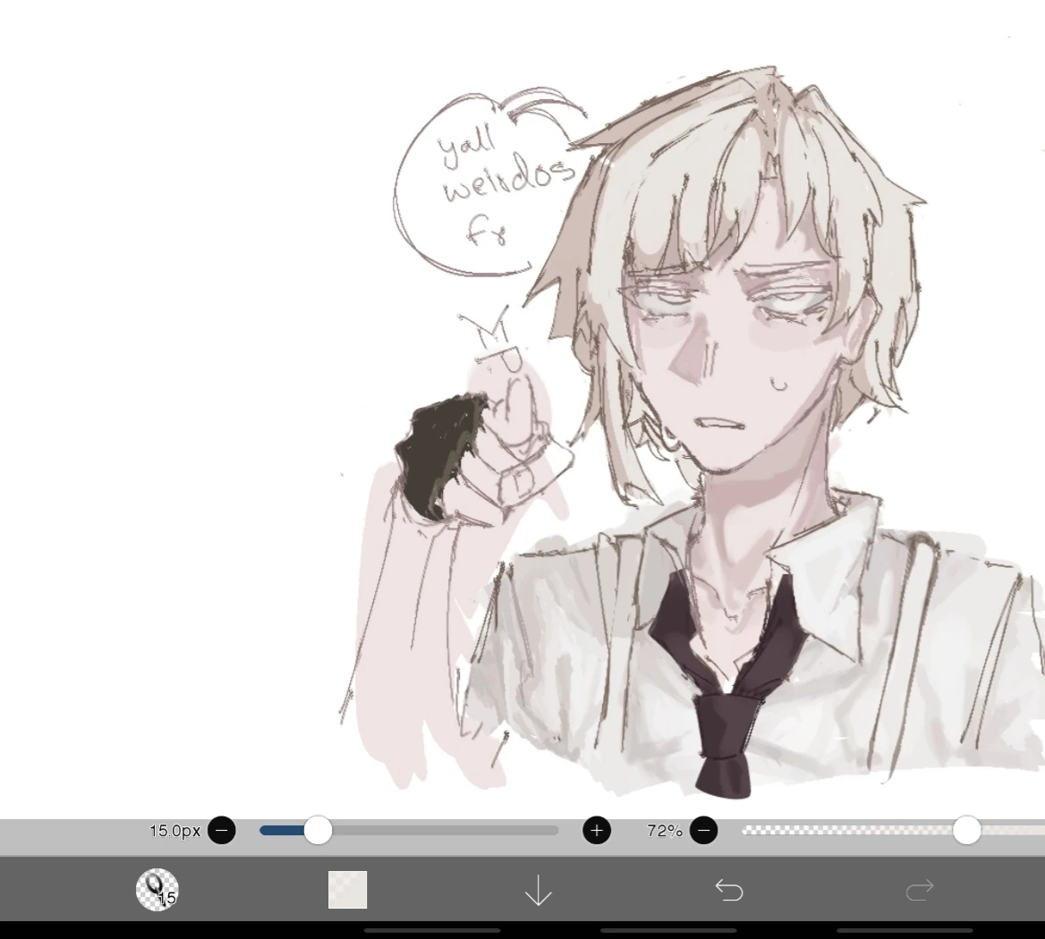 colored sketch yayyyyyyyy | Fandom