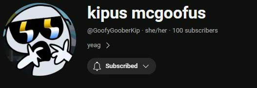 GOOBERY KIP. | Fandom