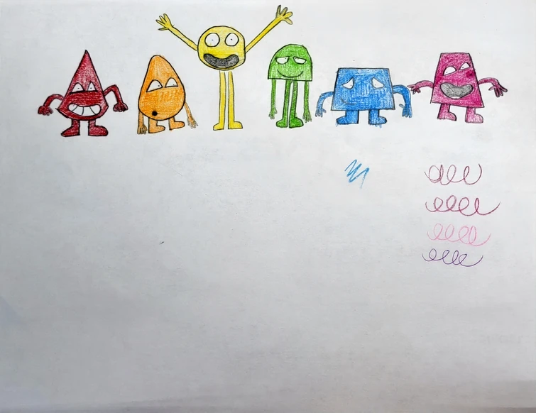 I drew colourblocks | Fandom