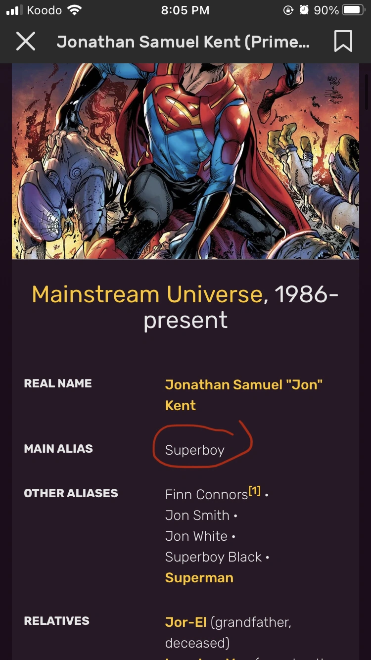 Superboy name Change | Fandom