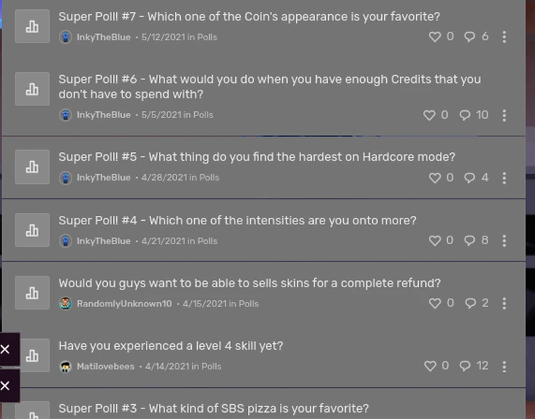 Powelan Lore: Why do i make daily Blade Ball Polls? Hell, why polls at all? | Fandom