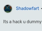 please ban shadowfart | Fandom