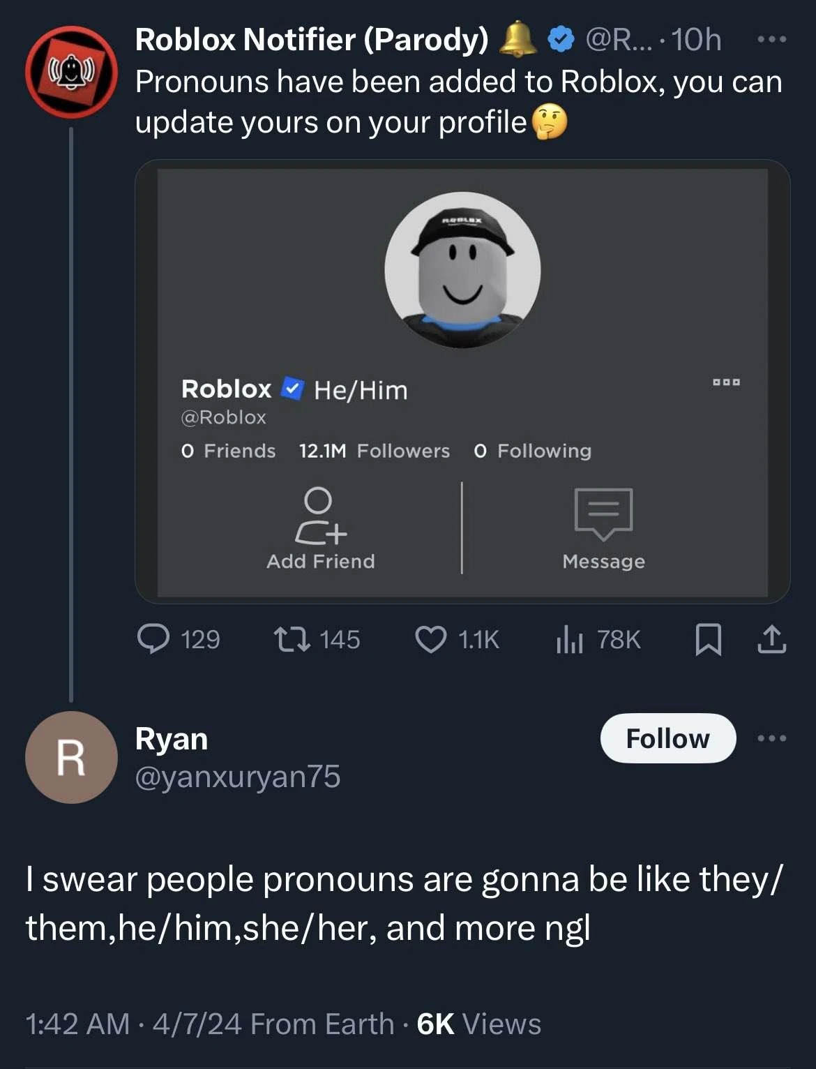 yeah imagine that | Fandom