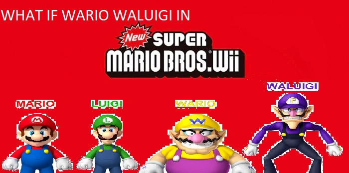 What if Wario and Waluigi in New Super Mario Bros. Wii | Fandom