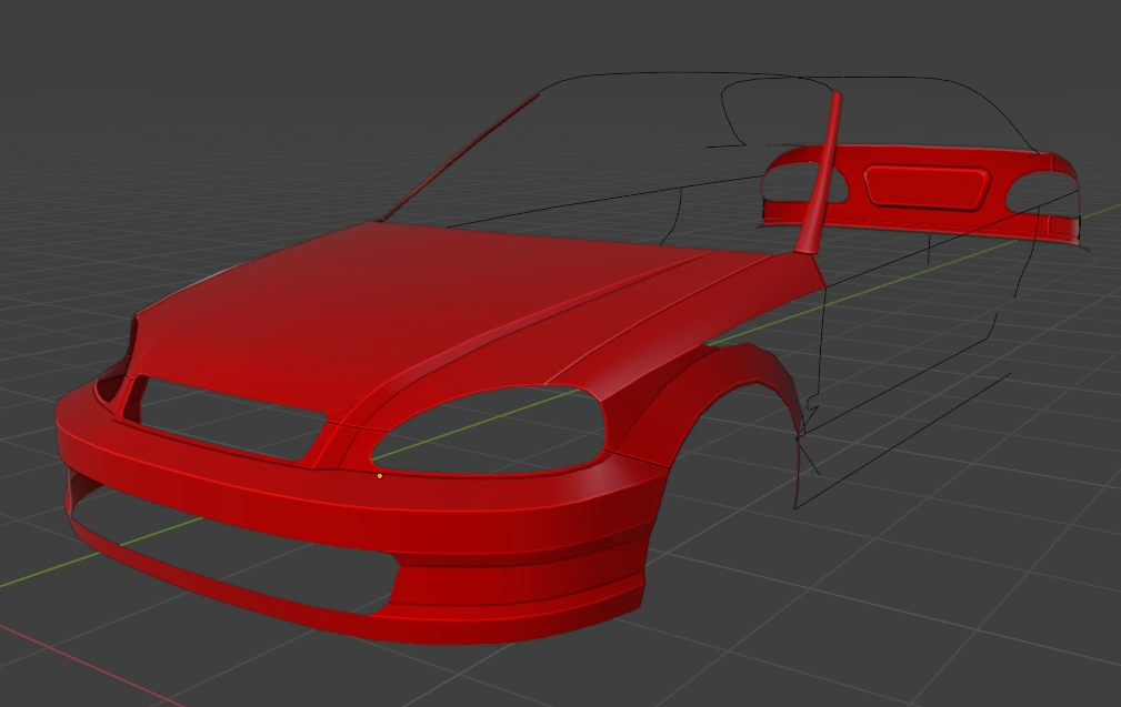 Doggon re-did Civic due to criticism. This is what it looks like now ...