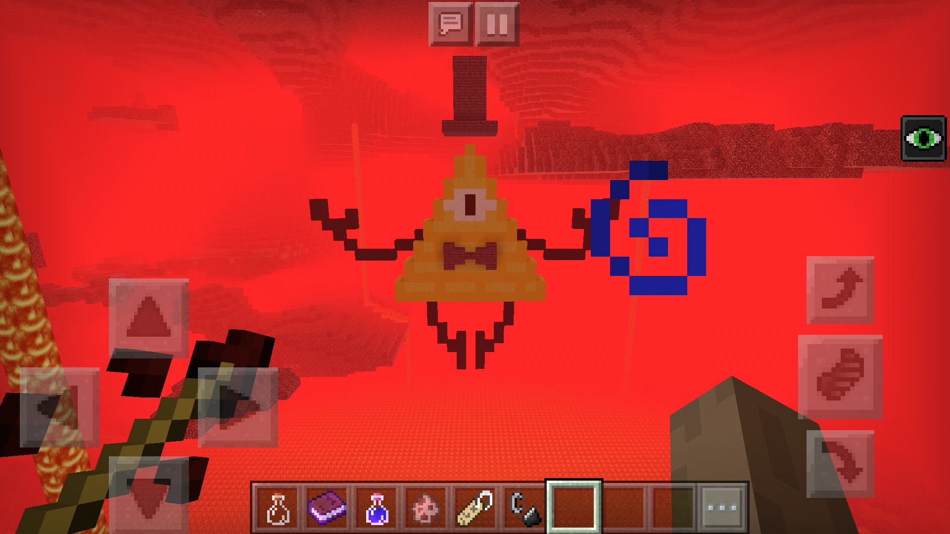 Gravity Falls's Mystery Shack and Bill Cipher in Minecraft P.E. | Fandom