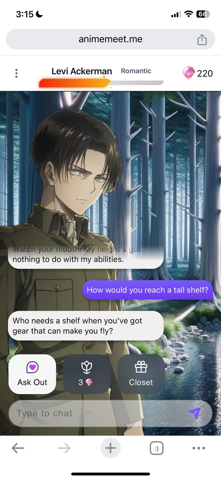Ask Levi anything, and he would reply | Fandom