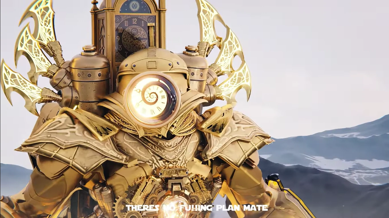 titan clock and titan tv spend 2 minutes trying to save santa claus ...