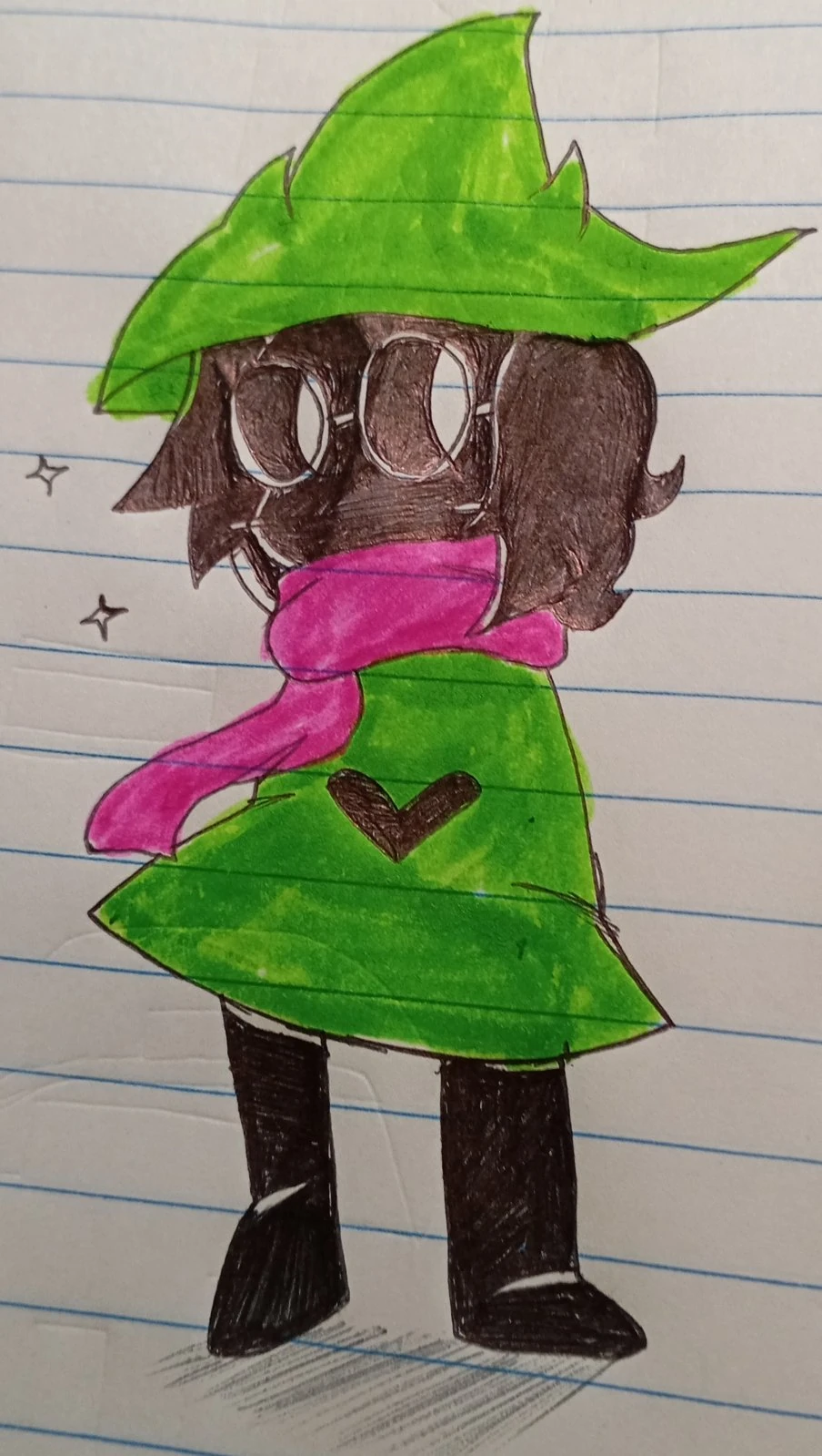 First time drawing Ralsei | Fandom