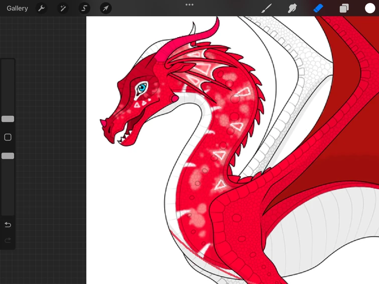 I’ve never made a RainWing OC, so rate him so far (TW:bright colors ...