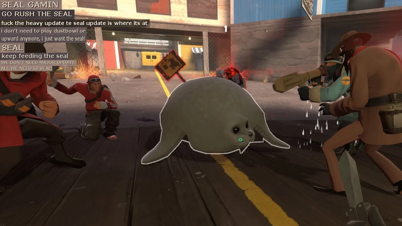 they added a seal to tf2. | Fandom